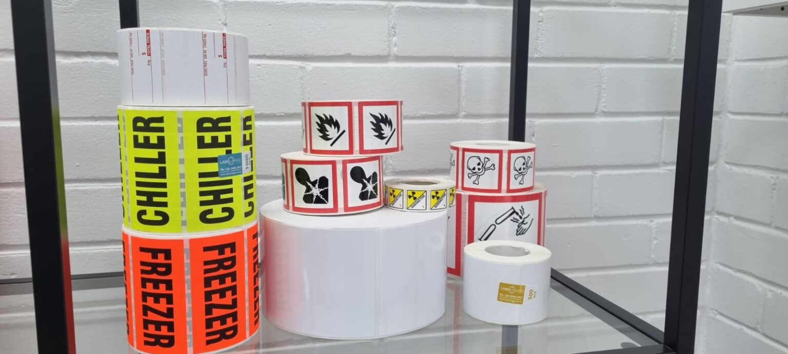 Hazard Warning Labels, Fluro Freezer Labels & More | Label Image